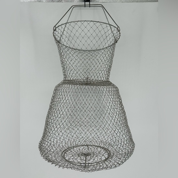Source Unknown | Other | Vintage Fishing Fish Keeper Net Live ...